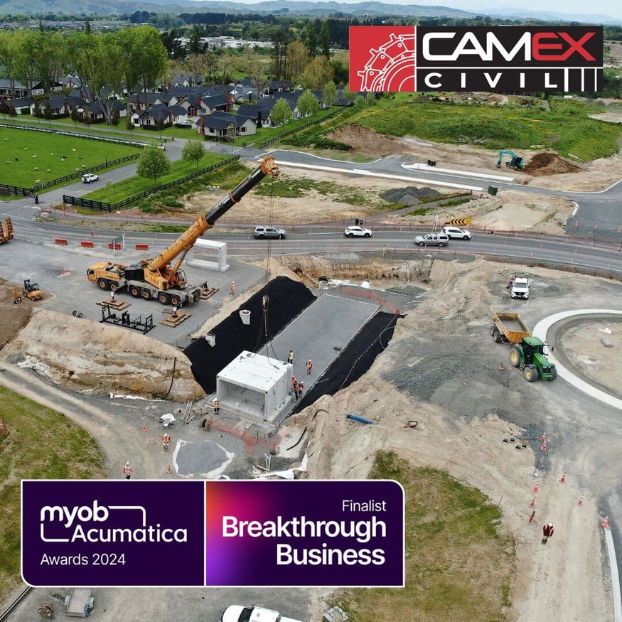 Camex Civil Recognised in MYOB Acumatica Awards 2024